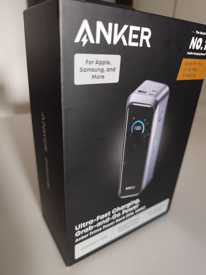 Anker Prime Power Bank (20K, 220W) Ultra-Fast Charging, Mobile Phones ...