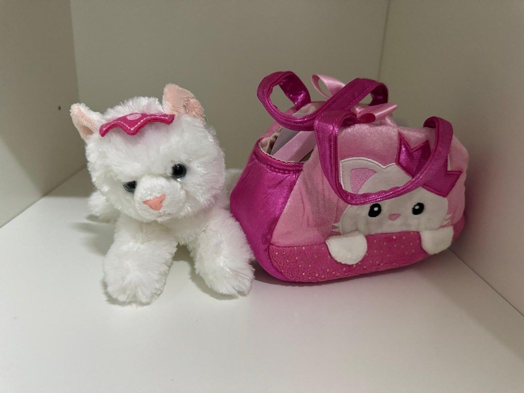 Aurora Fancy Pals Peek-A-Boo Princess Kitty Bag, Hobbies & Toys, Toys ...