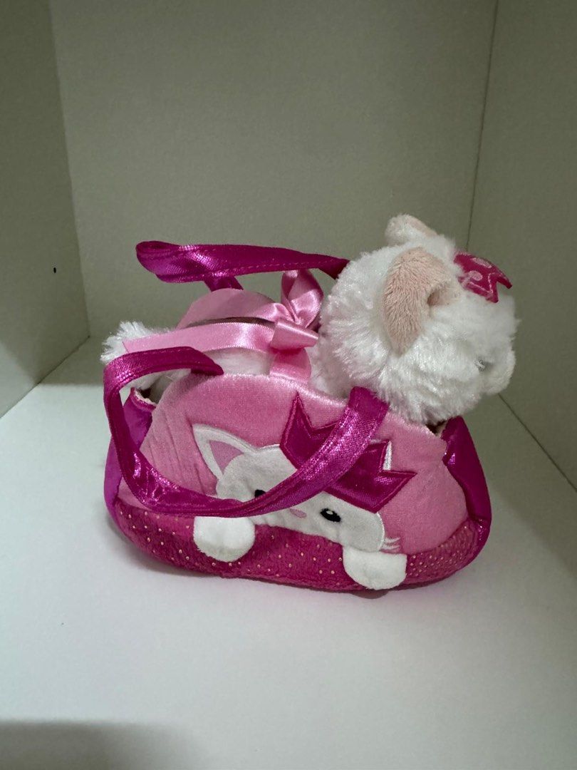 Aurora Fancy Pals Peek-A-Boo Princess Kitty Bag, Hobbies & Toys, Toys ...
