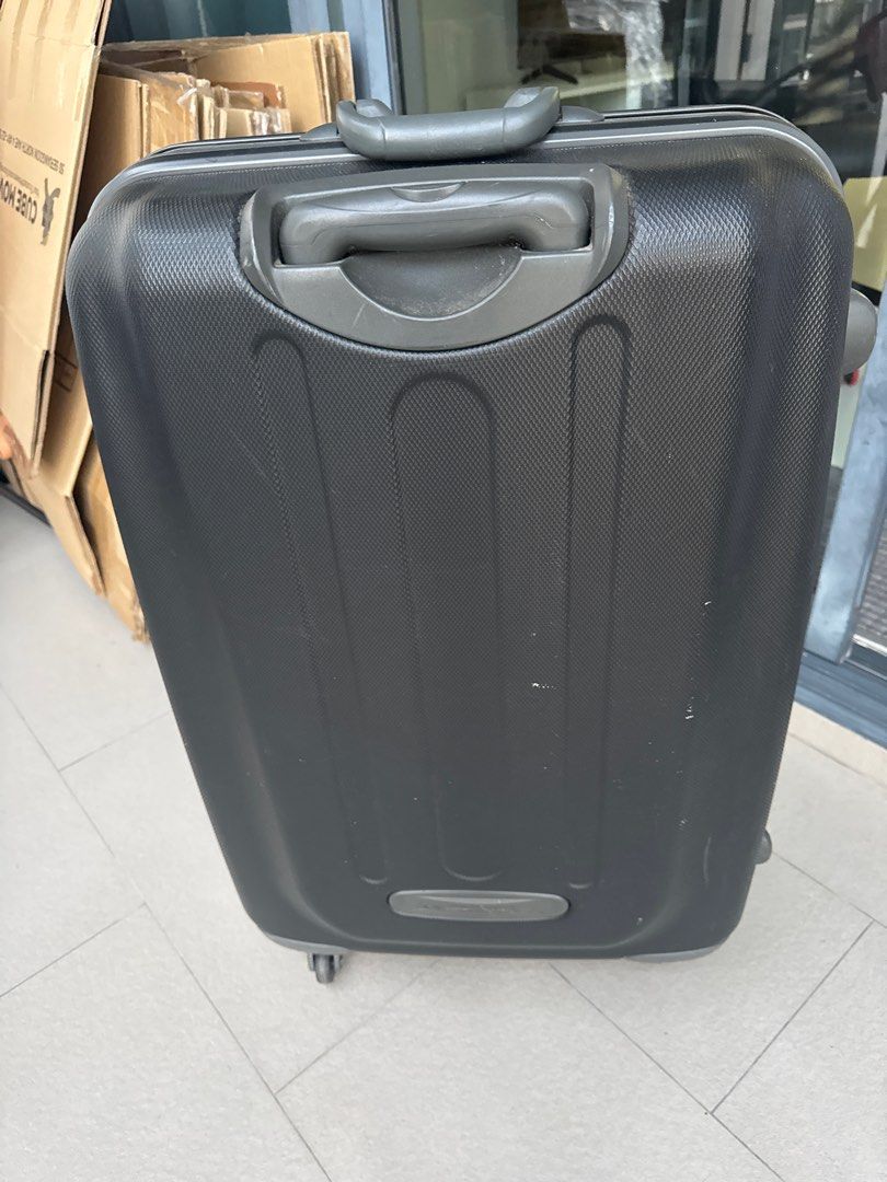Black Eminent Suitcase, Hobbies & Toys, Travel, Luggage on Carousell