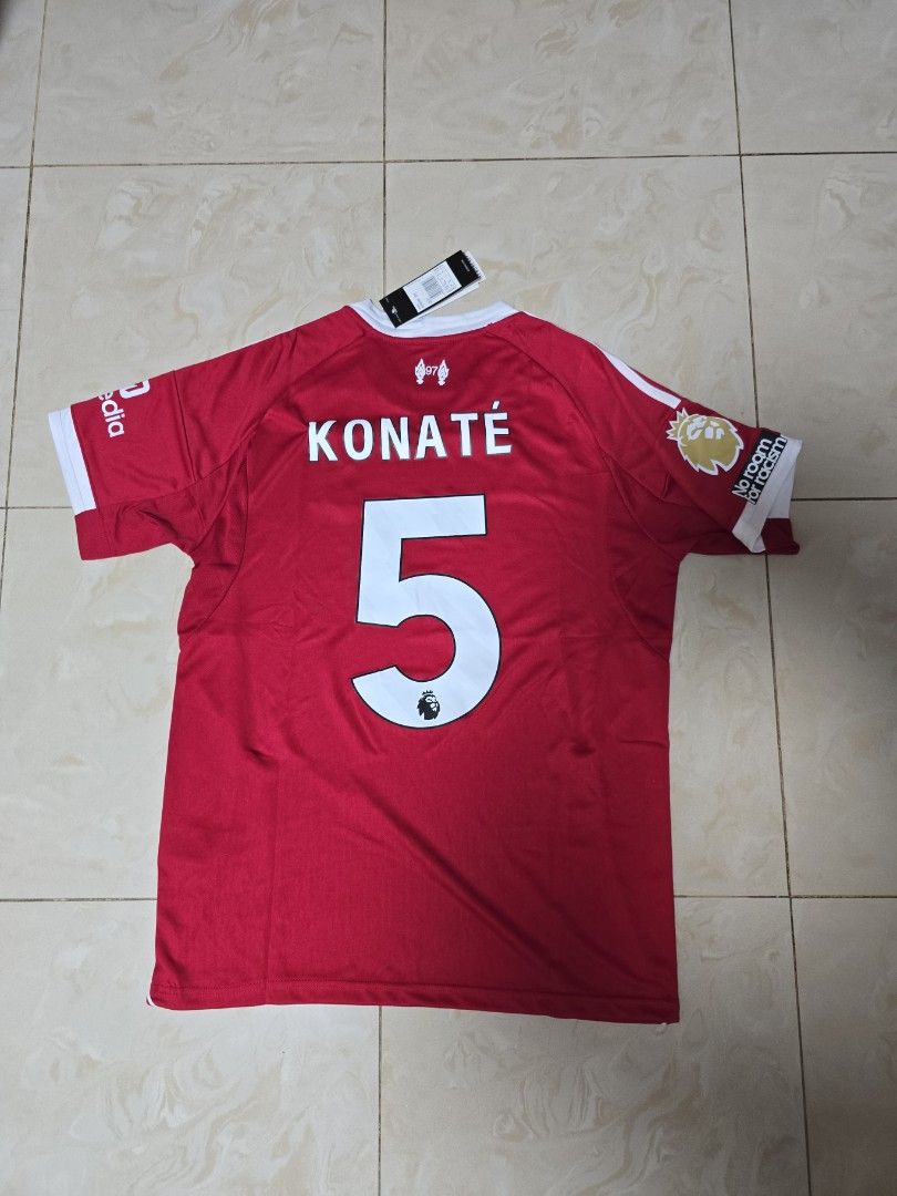 BNWT Liverpool FC 2025/2026 Konate #5 Jersey, Men's Fashion, Activewear ...