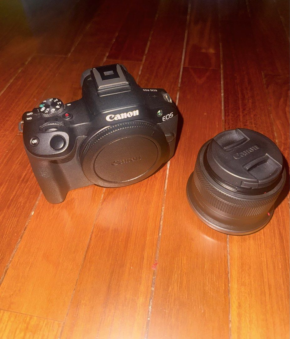 Canon EOS R50 with kit lens , Photography, Cameras on Carousell