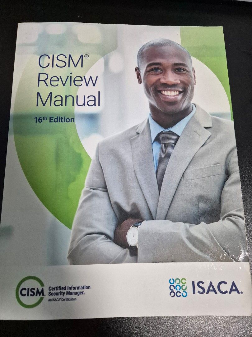 CISM Review Manual 16th Edition, Hobbies & Toys, Books & Magazines ...