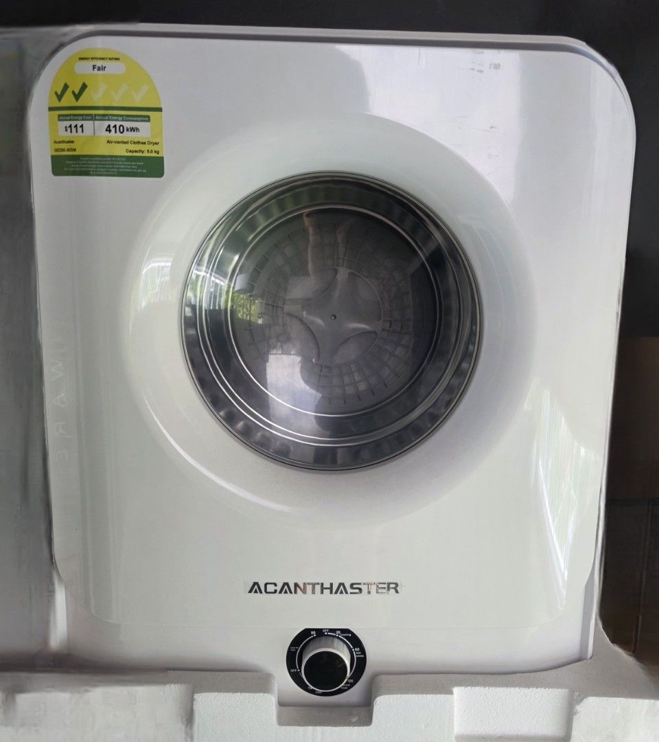 Compact Dryer Acanthaster GDZ50-303M, TV & Home Appliances, Washing ...