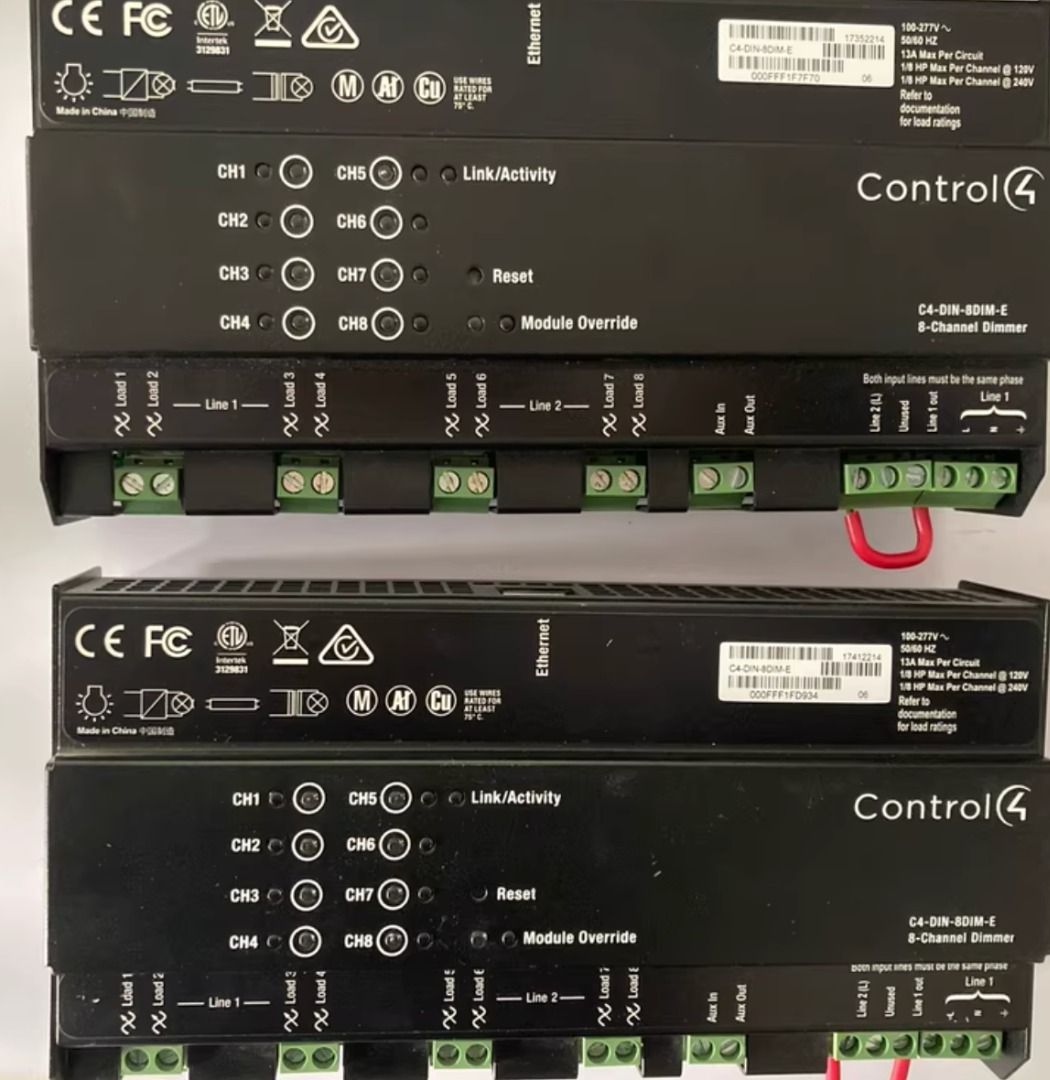 Control4 Led 調光控制器 220V / 0-10V 多通道, 家庭電器, 電視 & 其他娛樂, 娛樂系統及智能家居產品 ...
