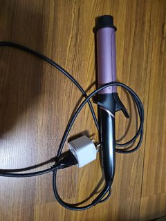 Curling Iron - Black and Purple, Beauty & Personal Care, Hair Products ...