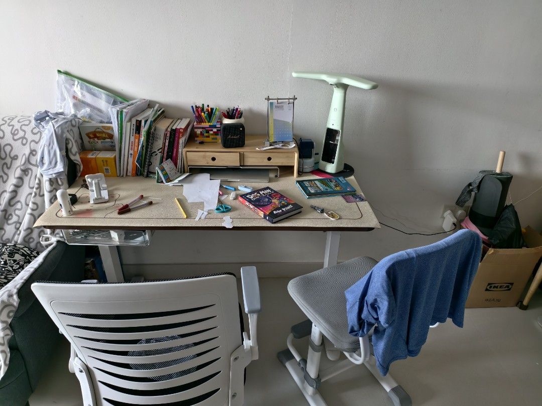 Desk Adjustable Height. And, Furniture & Home Living, Furniture, Tables ...