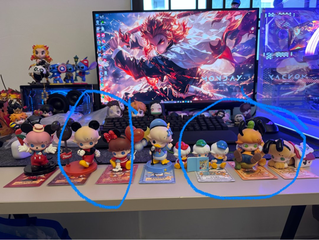 Dimoo Disney Series Blind Box Figures clearance - blue circle all for ...