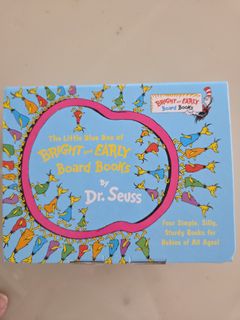 Dr. Seuss Board Books - Set of 4, Hobbies & Toys, Books & Magazines ...