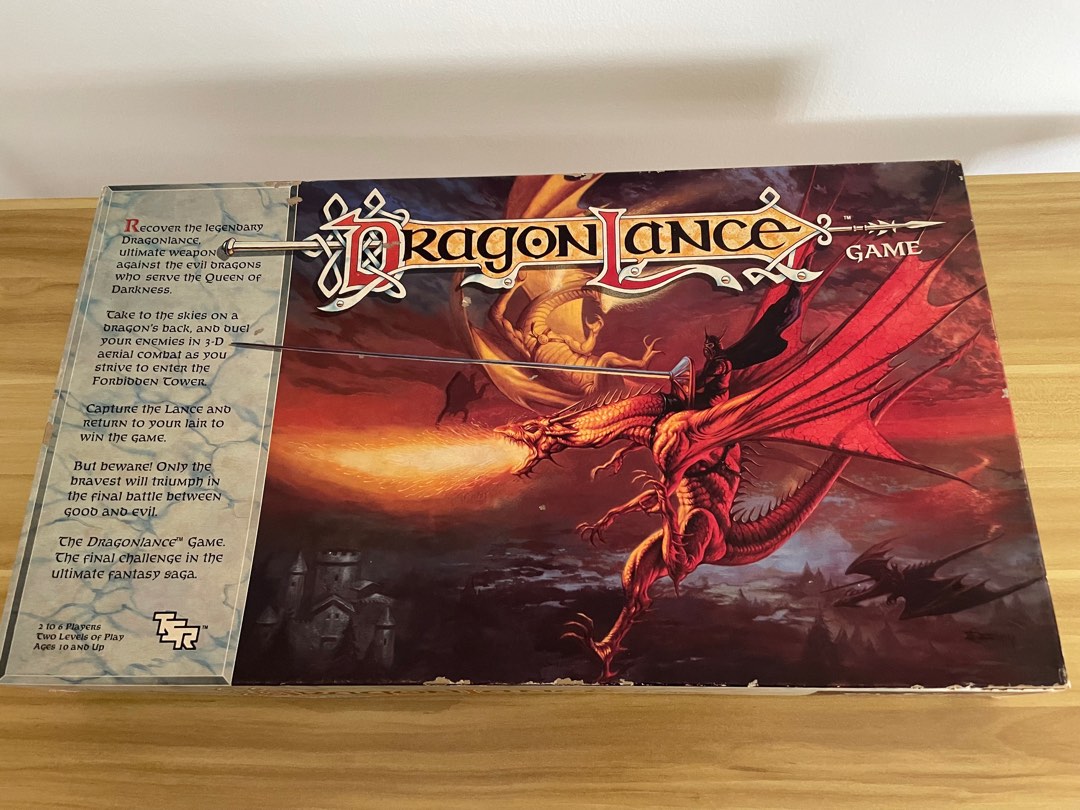 Dragonlance Board Game - TSR, Hobbies & Toys, Toys & Games on Carousell