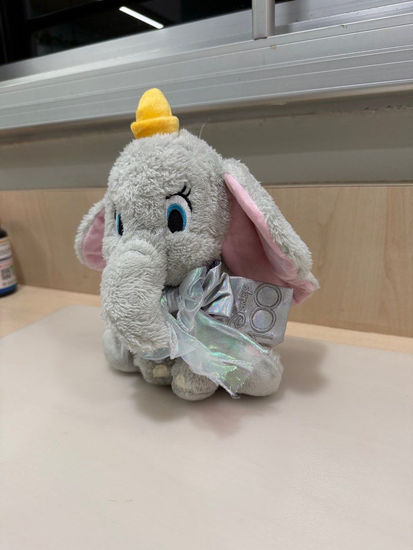 Dumbo Plush Toy - Grey, Hobbies & Toys, Toys & Games on Carousell