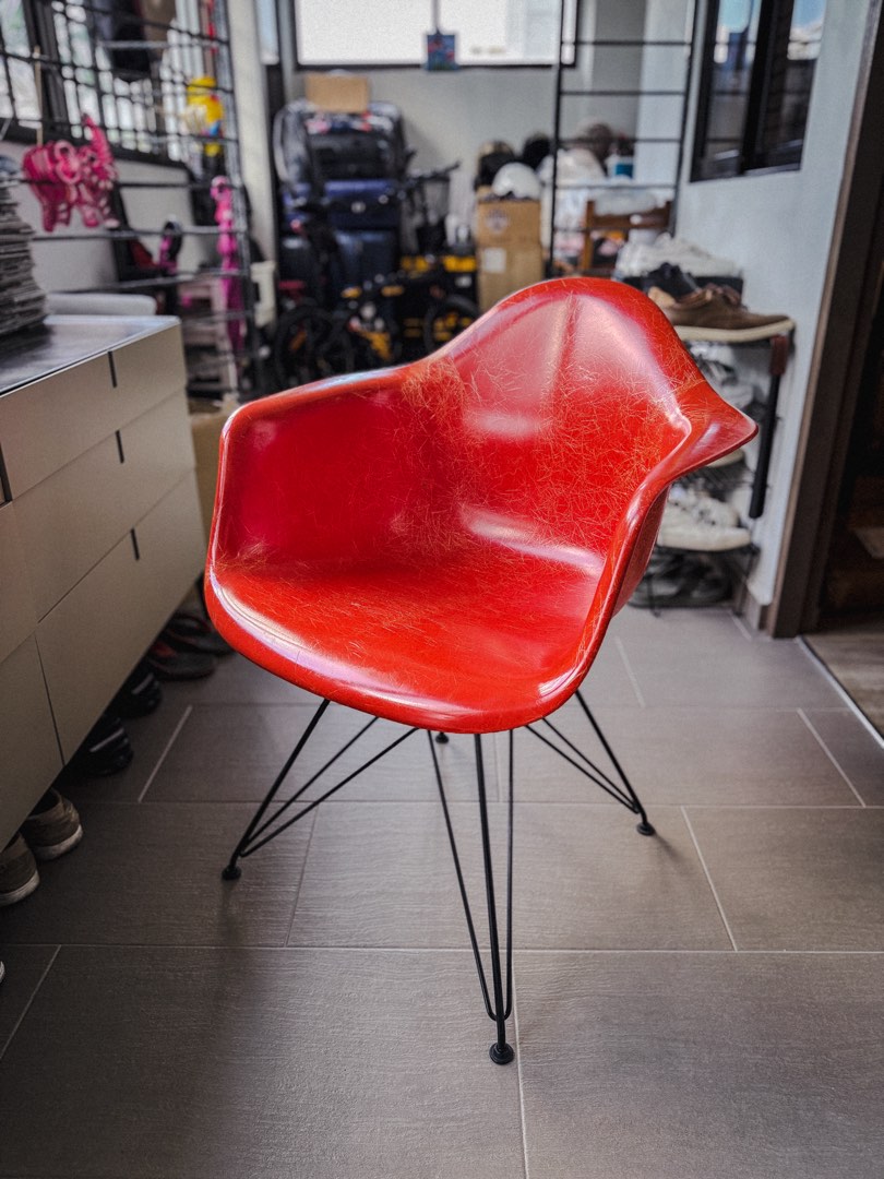Eames Fibreglass Armchair by Herman Miller *Authentic*, Furniture ...