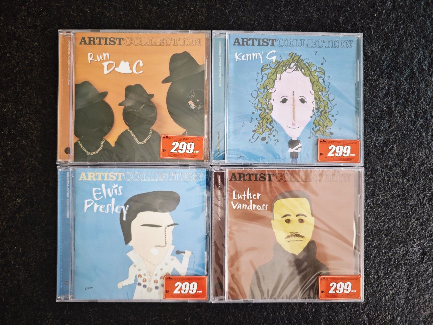 Elvis Presley, RunDMC,Kenny G, Luther Vandross, Hobbies & Toys, Music ...