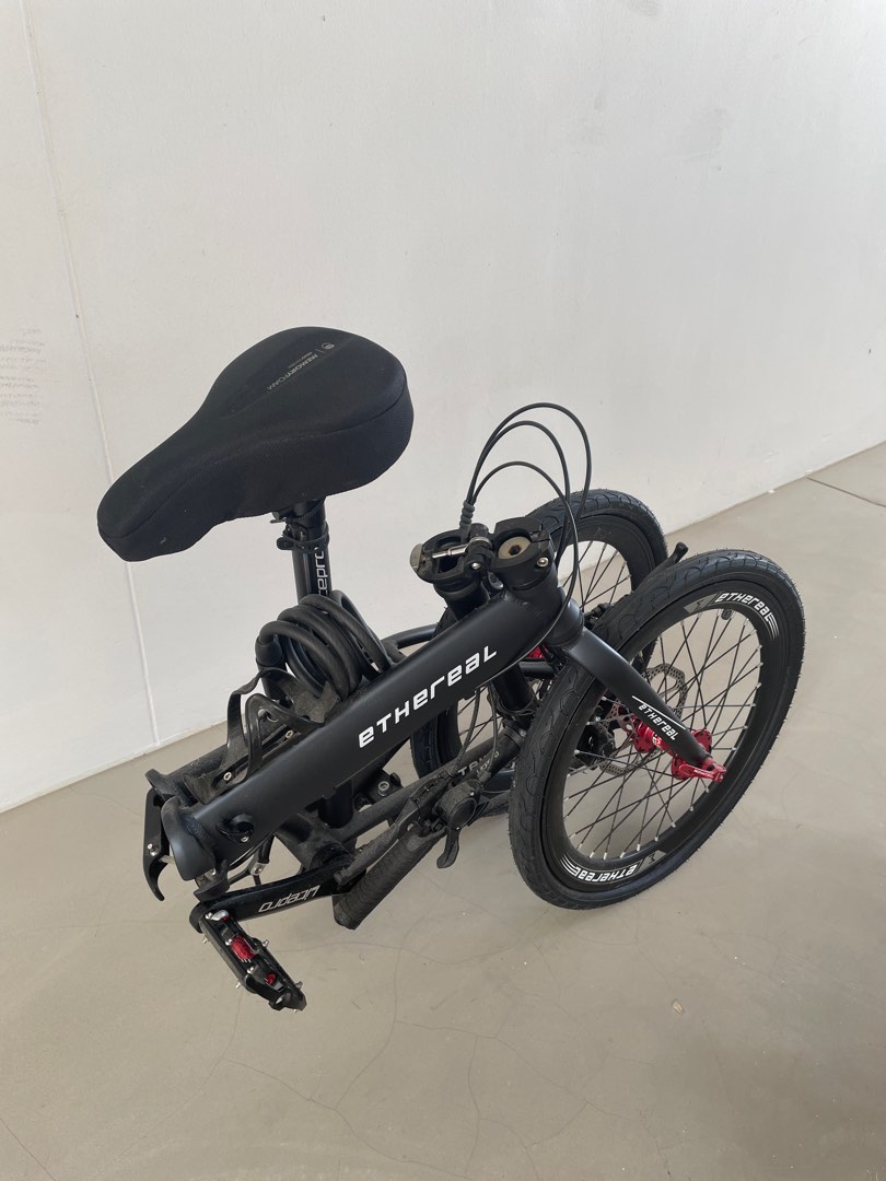Ethereal Glide D9 foldable bicycle 20” Shimano, Sports Equipment ...