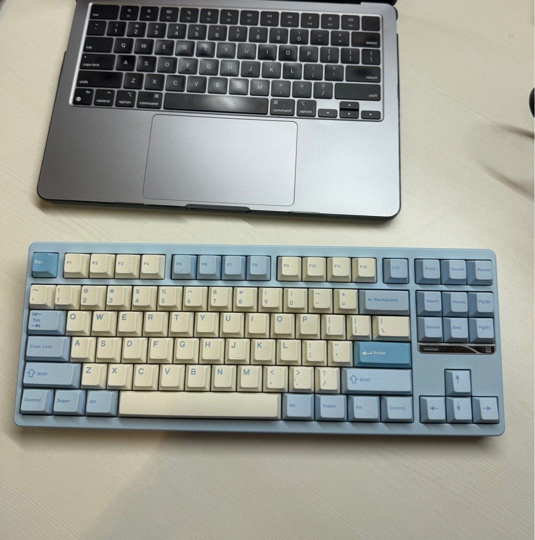 EVOWORKS Evo80 Keyboard in Ice Berg (Fully Assembled), Computers & Tech ...