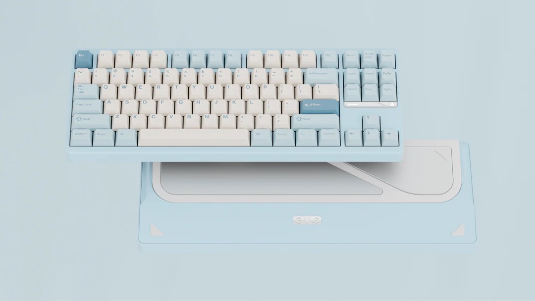 EVOWORKS Evo80 Keyboard in Ice Berg (Fully Assembled), Computers & Tech ...