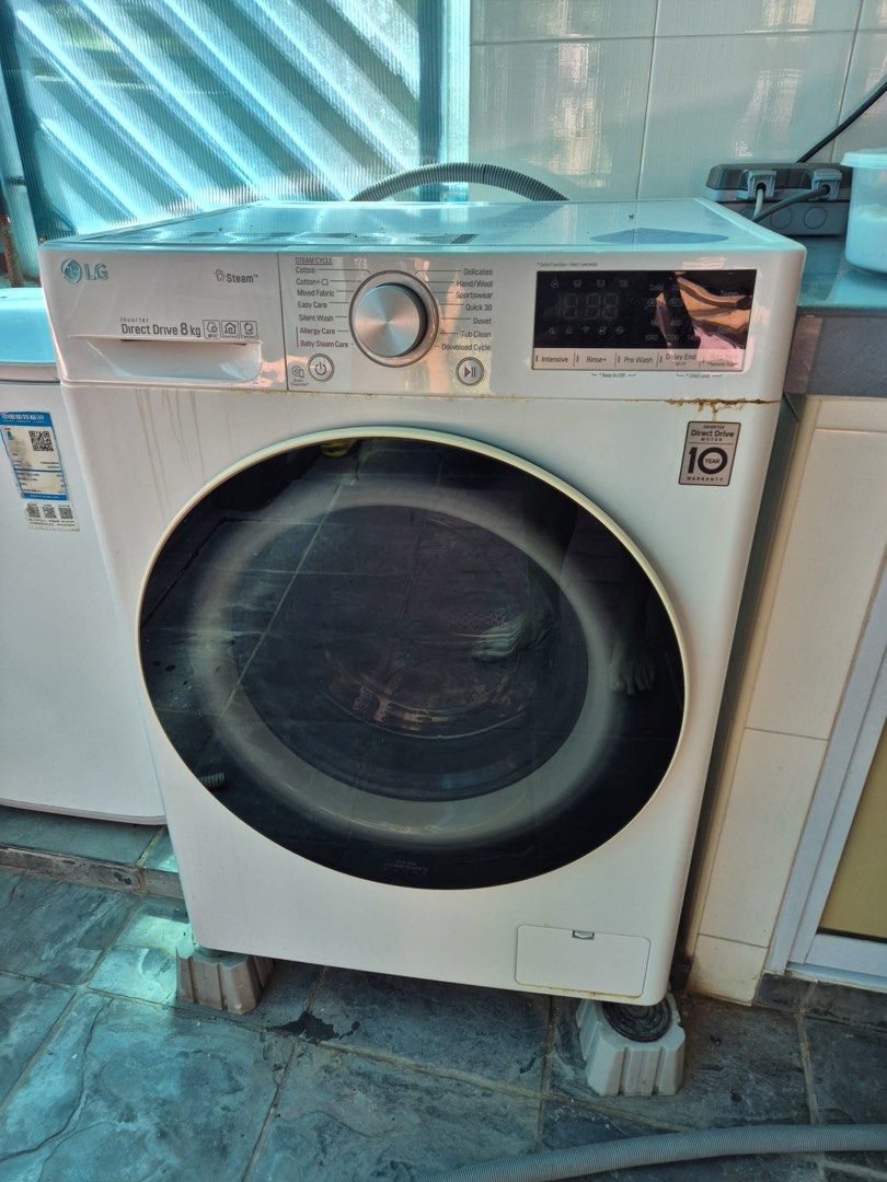 FREE…LG washing machine - direct drive 8kg, TV & Home Appliances ...
