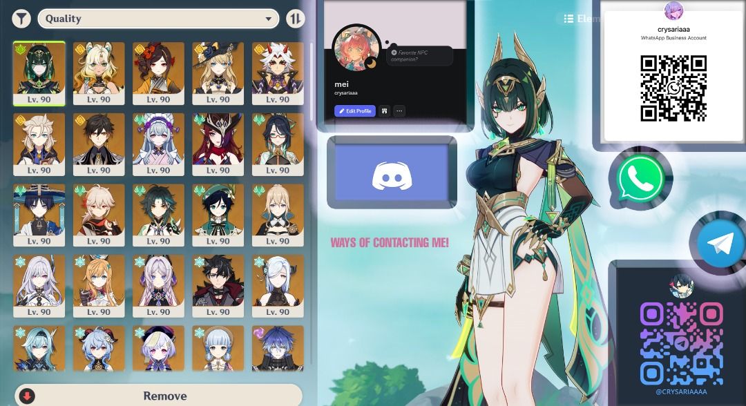 GENSHIN IMPACT ACCOUNT - AR57 | NEFER, LAUMA, SKIRK, ARLECCHINO, AND ...