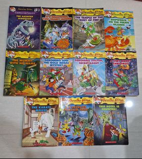 Geronimo Stilton Book Collection - Various Titles, Hobbies & Toys ...