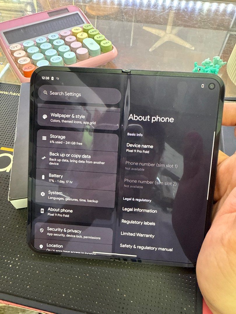 Google Pixel 9 Pro Fold 256GB Obsidian, Mobile Phones & Gadgets, Mobile ...