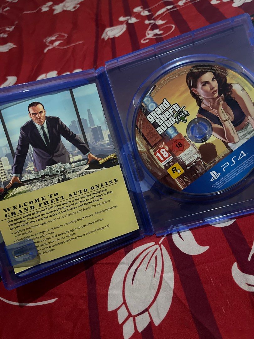 Grand Theft Auto V PS4 Game, Video Gaming, Video Games, PlayStation on ...