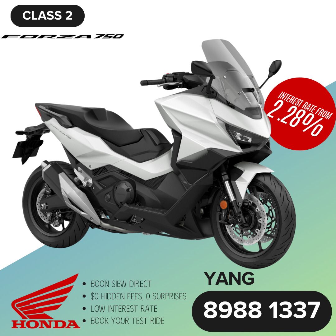 Honda Forza 750 2026, Motorcycles, Motorcycles for Sale, Class 2 on ...