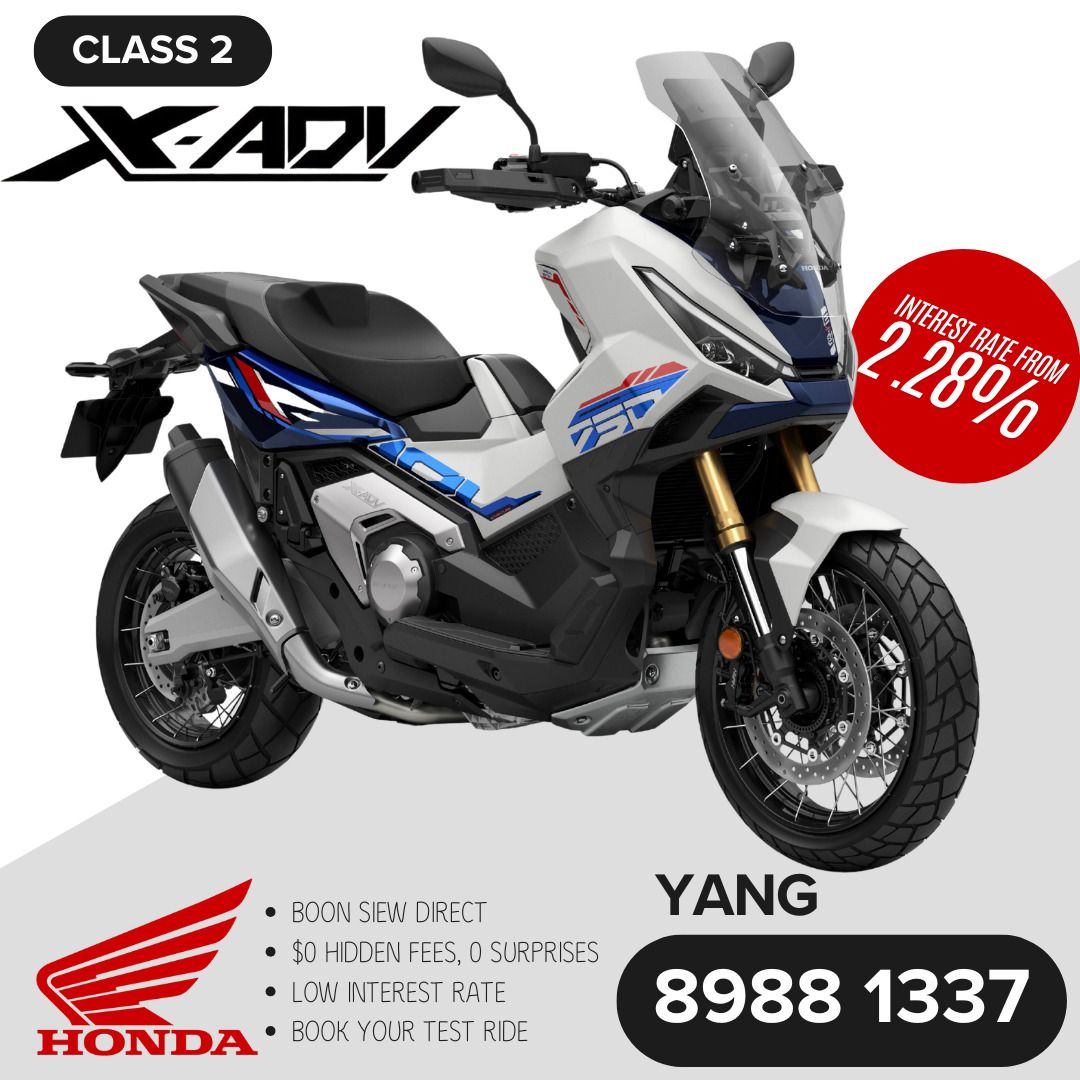 Honda X-ADV 750 2026, Motorcycles, Motorcycles for Sale, Class 2 on ...