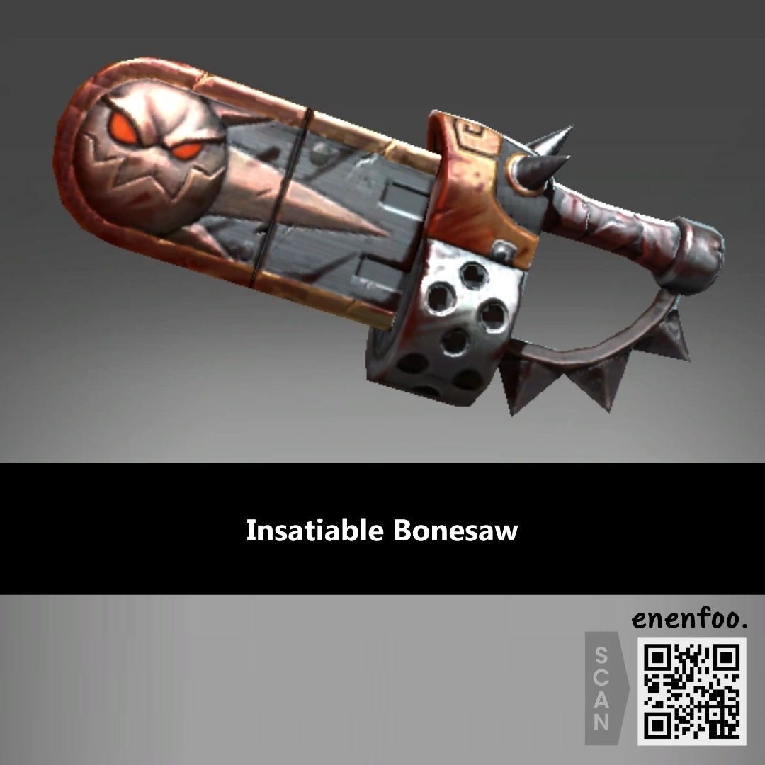 INSATIABLE BONESAW PUDGE RARE SAW OFF-HAND OFFHAND DOTA 2 ITEMS DOTA2 ...