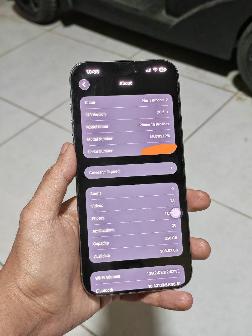 iPhone 15 Pro Max 256GB Natural Titanium, Mobile Phones & Gadgets ...