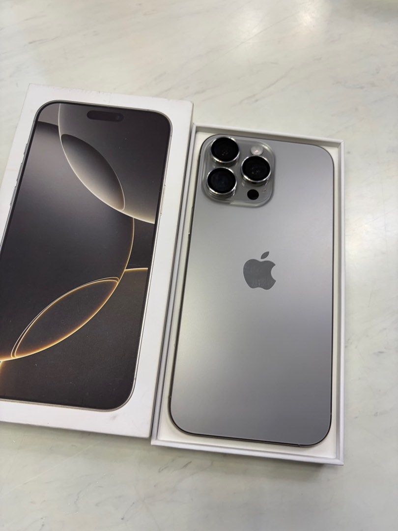 iPhone 16 Pro Max Natural Titanium 1 TB, Mobile Phones & Gadgets ...
