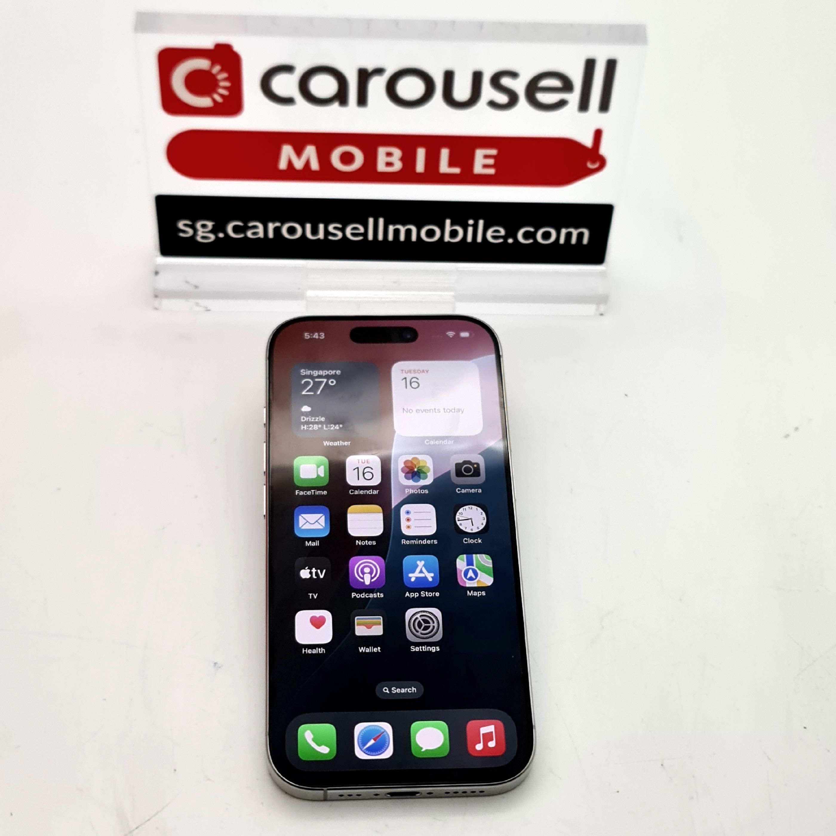 iPhone 16 Pro White Titanium 512GB, Mobile Phones & Gadgets, Mobile ...