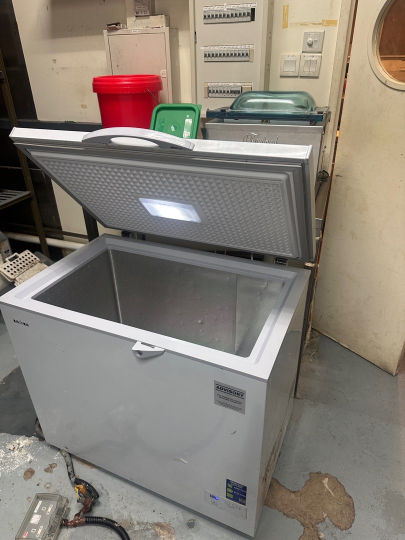 Kadeka Chest Freezer KCF-250I, TV & Home Appliances, Kitchen Appliances ...