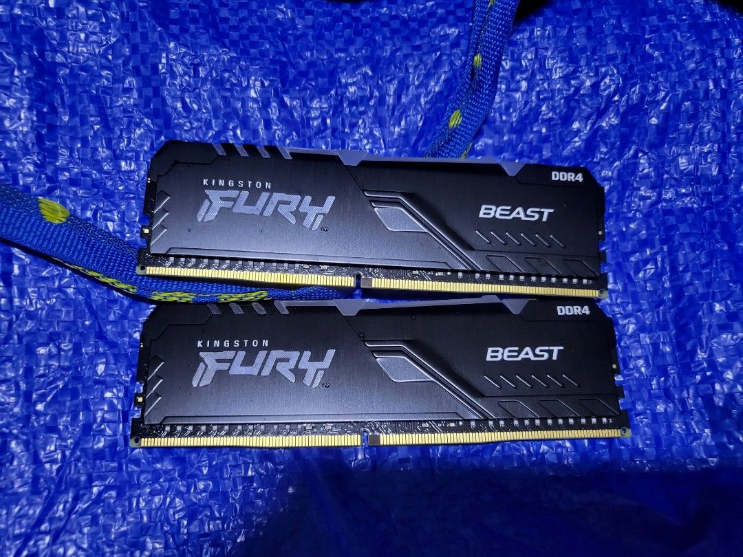 Kingston FURY Beast 64GB (2x32GB) 3600MT/s DDR4 CL18 Desktop Memory Kit ...
