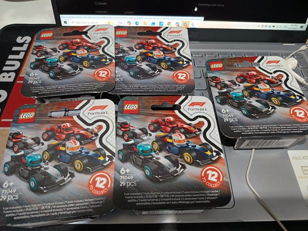 Lego Formula 1 Mini figure, Hobbies & Toys, Toys & Games on Carousell