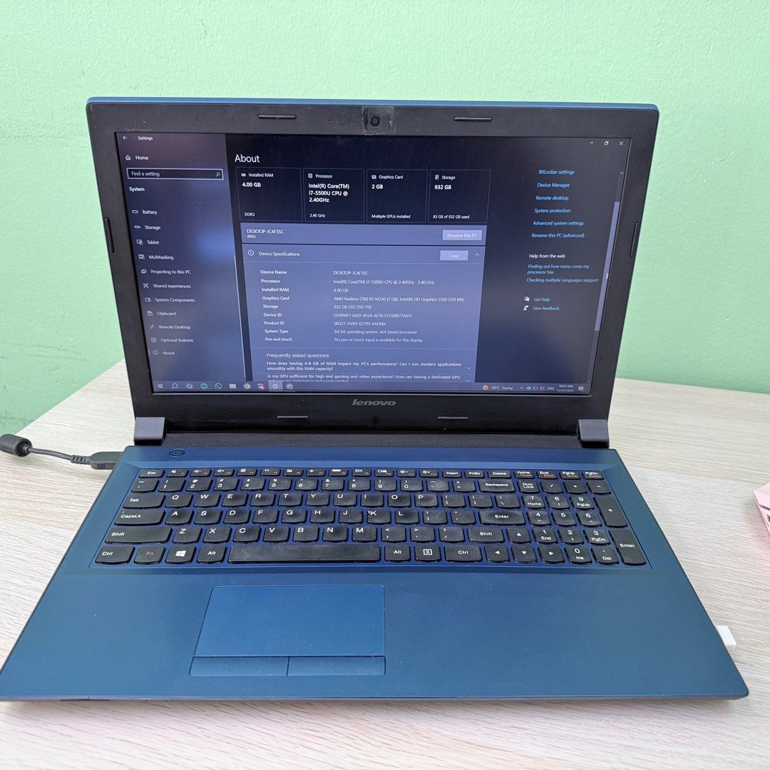 LENOVO IDEAPAD i7 LAPTOP | 1TB SSD SUPER FAST | For Work & Study ...