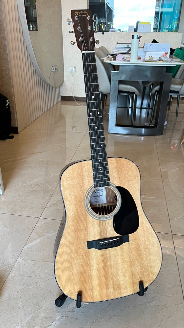 Martin D12E Acoustic Guitar + Hard case, Hobbies & Toys, Musical ...
