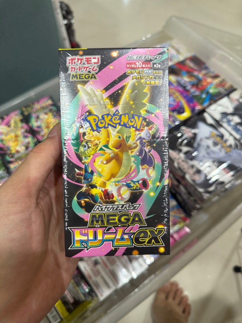 Mega Dream Booster box (Shrinked) Pokemon, Hobbies & Toys, Toys & Games ...