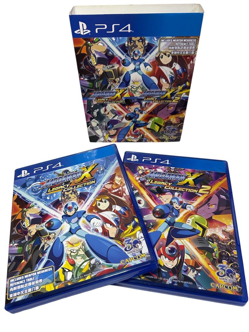 Mega Man X Legacy Collection 1 & 2 - PS4 PS5, Video Gaming, Video Games ...