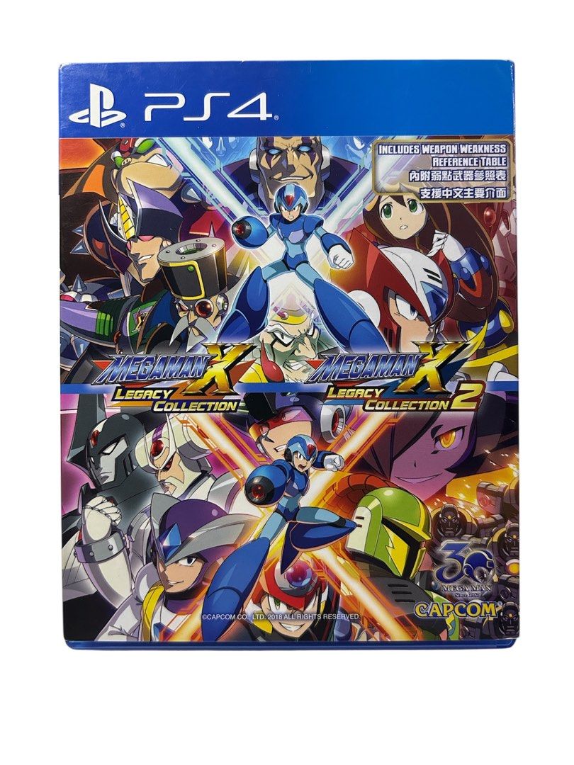 Mega Man X Legacy Collection 1 & 2 - PS4 PS5, Video Gaming, Video Games ...