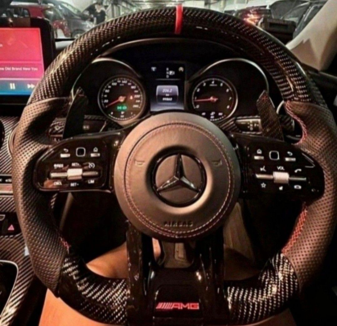 Mercedes Steering Wheel, Car Accessories, Accessories on Carousell