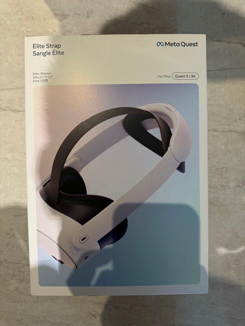 Meta Quest 3S 128GB VR Headset with Elite Strap, Video Gaming, Gaming ...