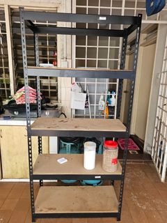 Metal Shelving Unit - 5 Tier, Furniture & Home Living, Furniture ...