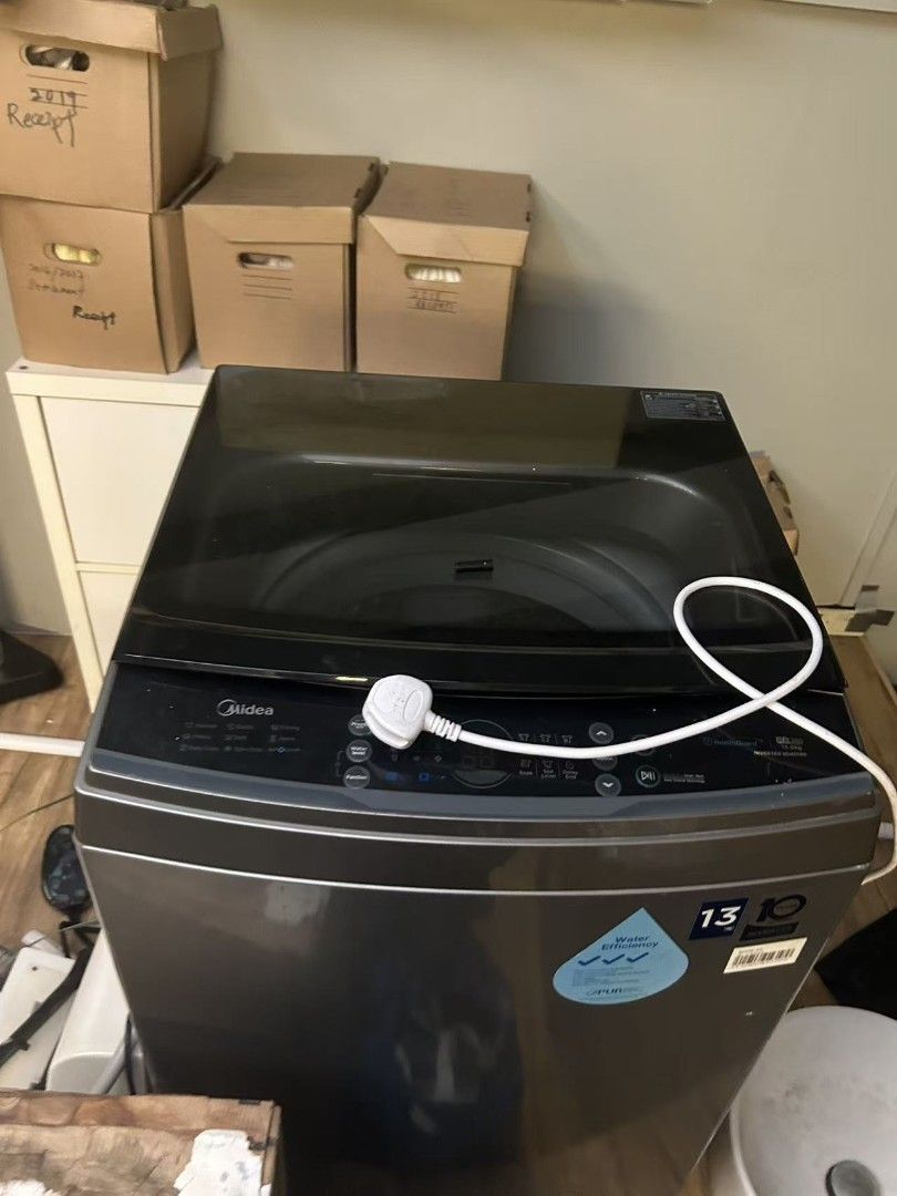Midea Top Load Washing Machine 13kg, TV & Home Appliances, Washing ...