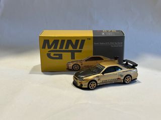 Mini GT #1024 Nissan Skyline GT-R (NISMO BNR32 CRS Version) Dark Metal ...