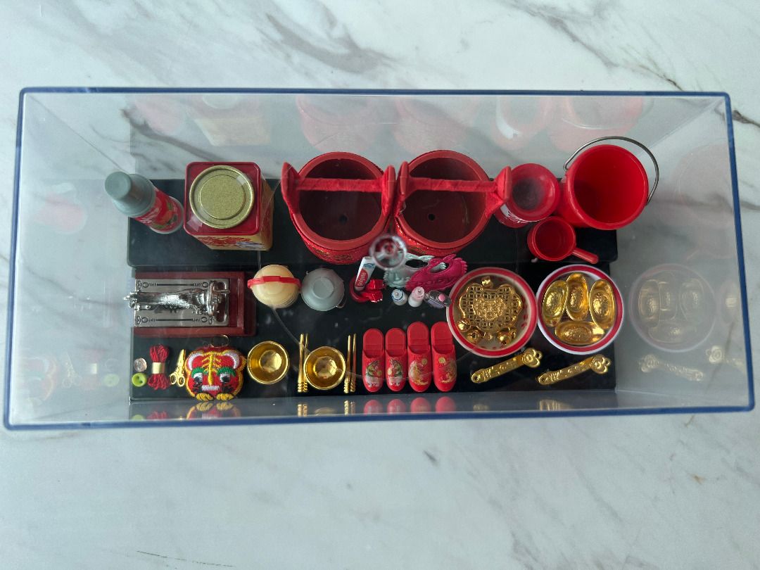 Mini Guo Da Li Betrothal Ceremony Set for Wedding, Hobbies & Toys ...