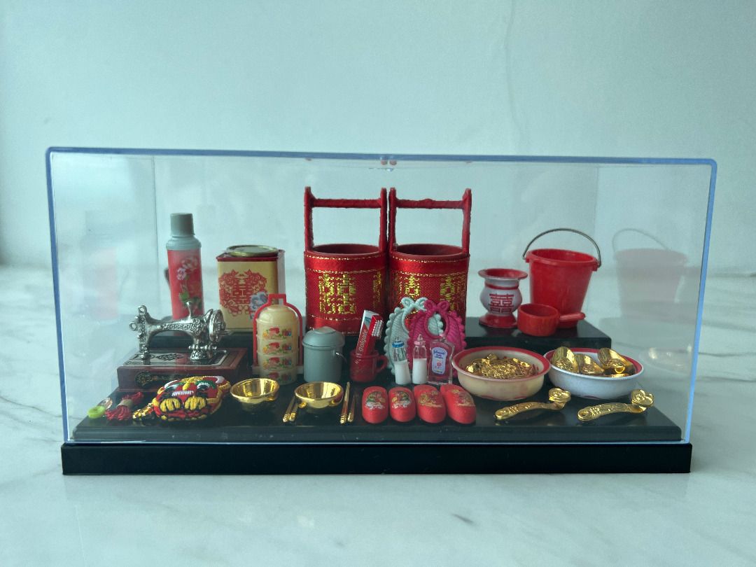 Mini Guo Da Li Betrothal Ceremony Set for Wedding, Hobbies & Toys ...