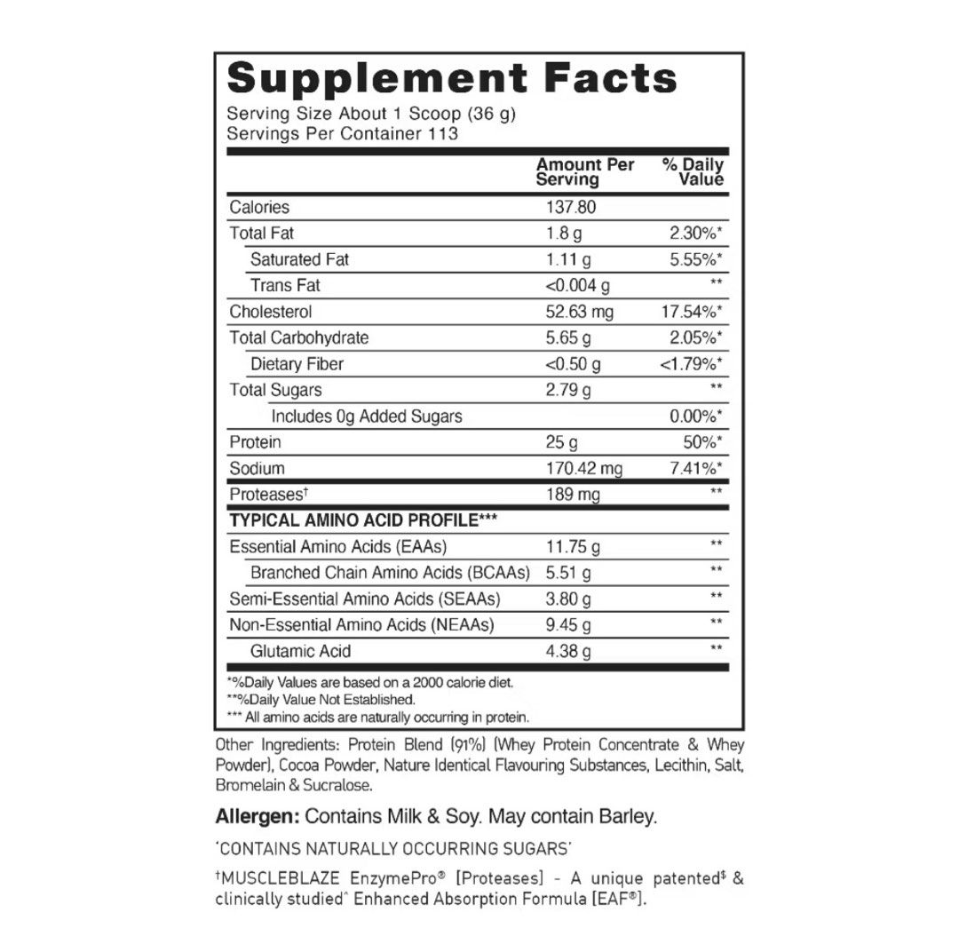 Muscleblaze Whey Protein, Health & Nutrition, Health Supplements ...