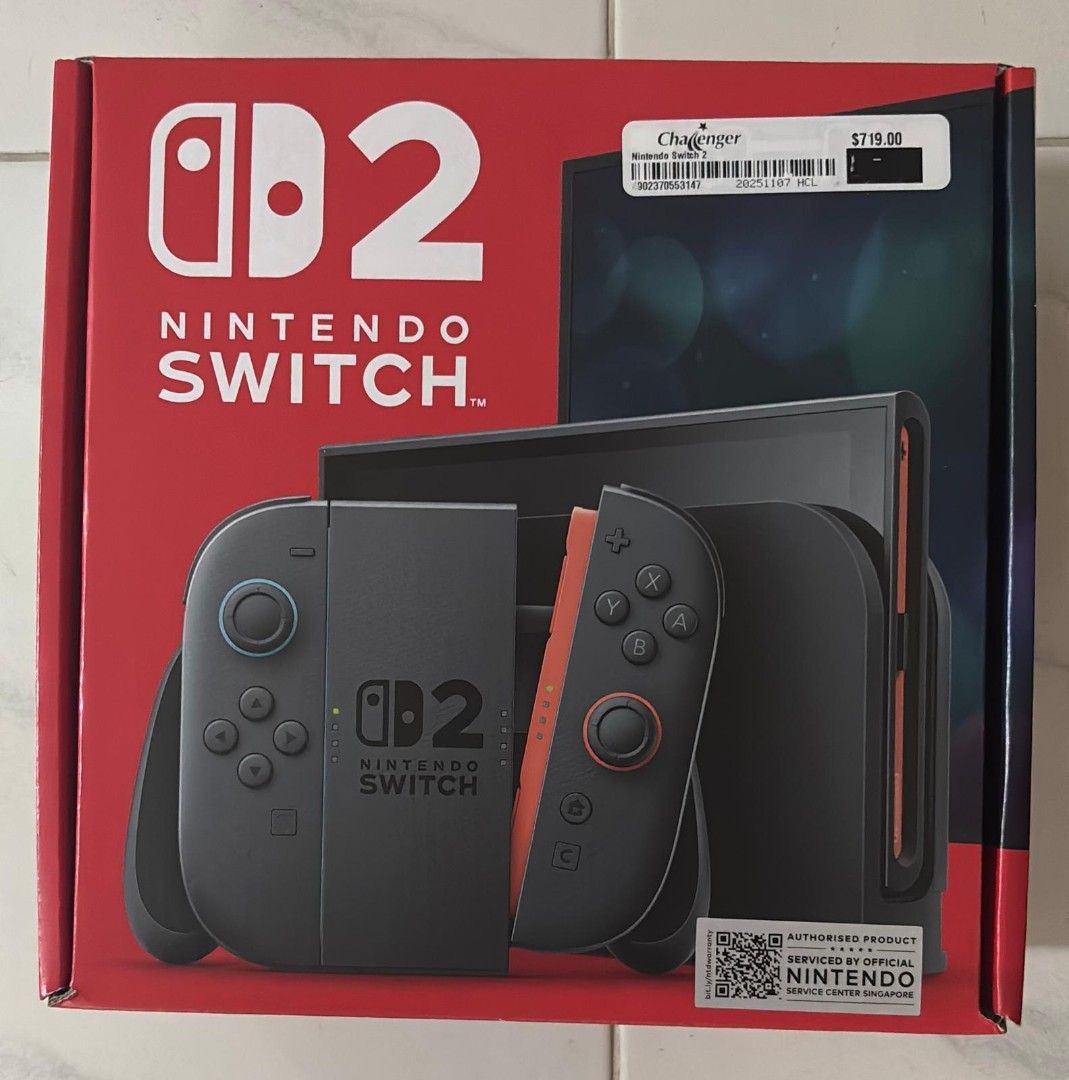 Nintendo Switch 2 Console, Video Gaming, Video Game Consoles, Nintendo ...