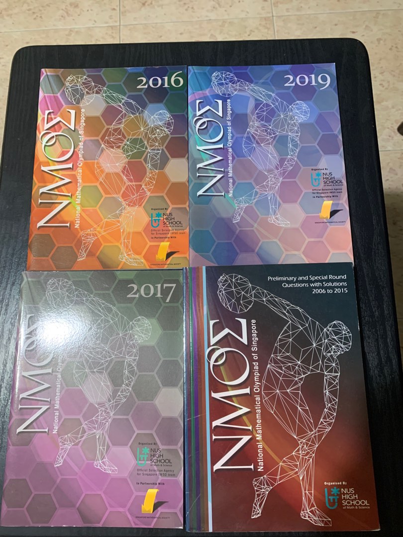NMOS National Mathematical Olympiad of Singapore Books, Hobbies & Toys ...