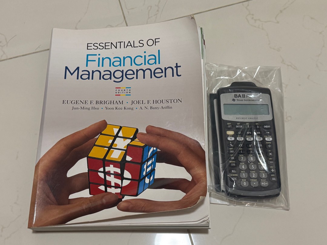 NTU FM Textbook & Calculator Bundle, Hobbies & Toys, Books & Magazines ...